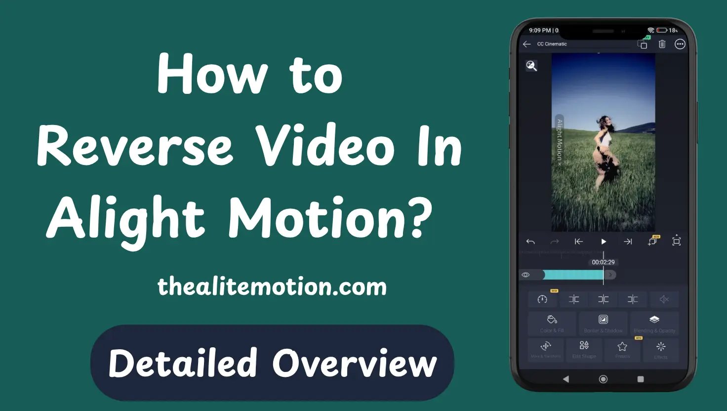 How To Reverse Video In Alight Motion (Step-by-Step Guide)